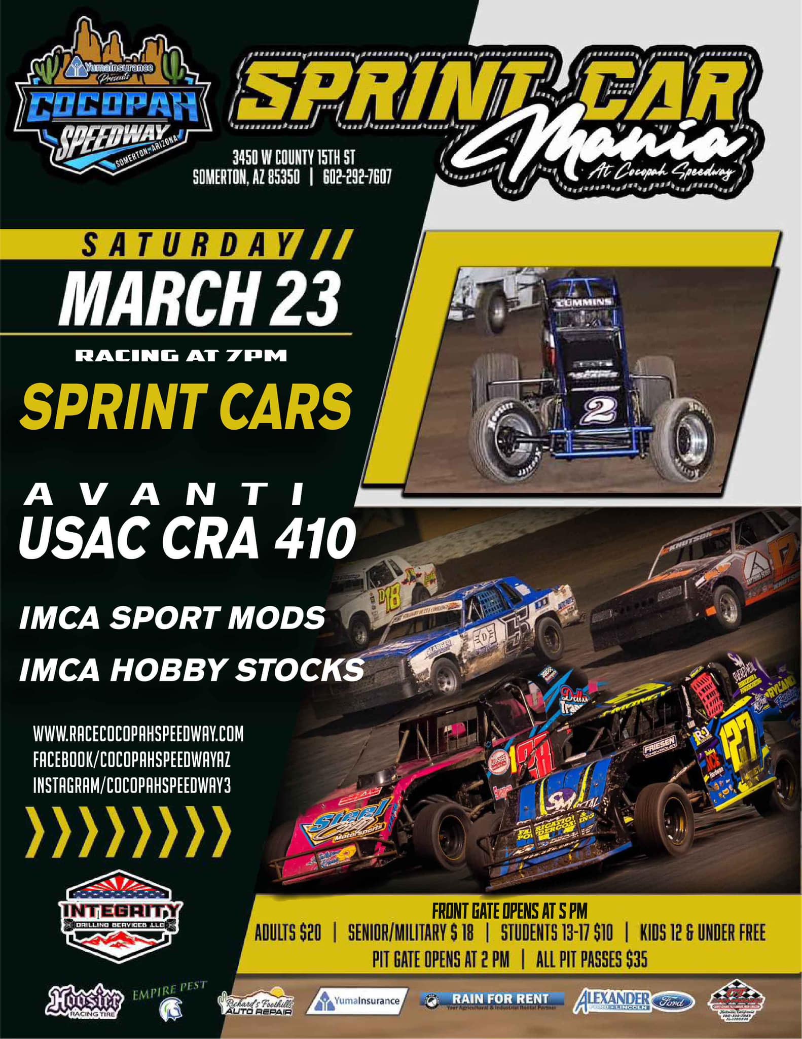 Cocopah Weekly Racing - Arizona Car Culture