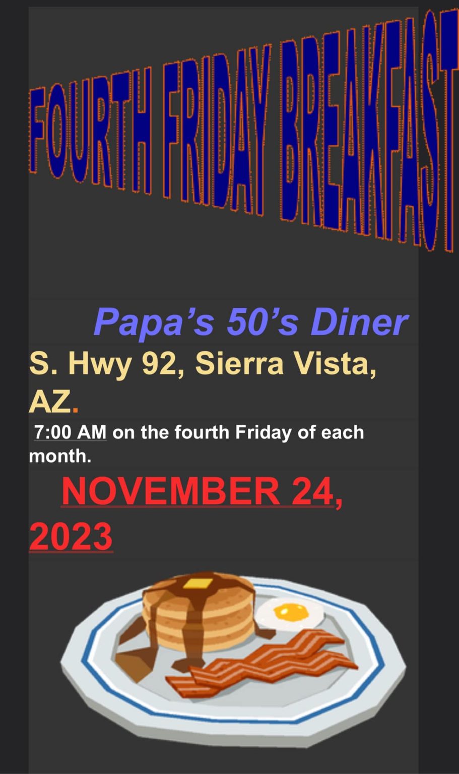 Fourth Friday Breakfast - Arizona Car Culture