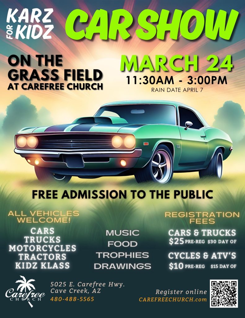 Carefree Karz for Kidz Car Show - Arizona Car Culture