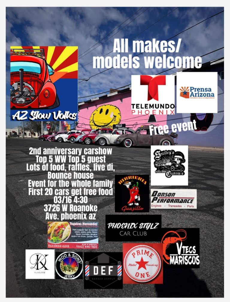 AZ Slow Volks First Car Show - Arizona Car Culture