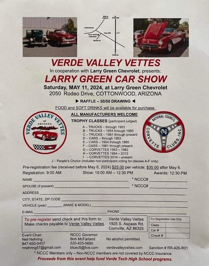 Larry Green Car Show - Arizona Car Culture