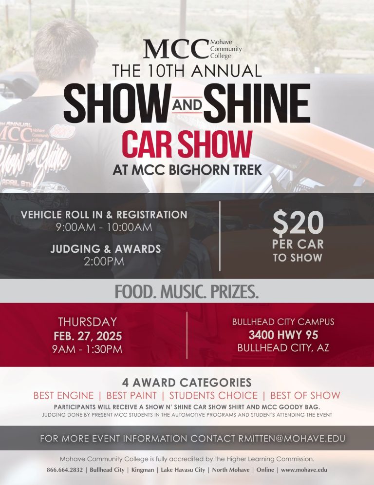 Mohave Community College Car Show - Arizona Car Culture
